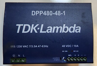 TDK LAMBDA DPP480-48-1 Power supply | eBay