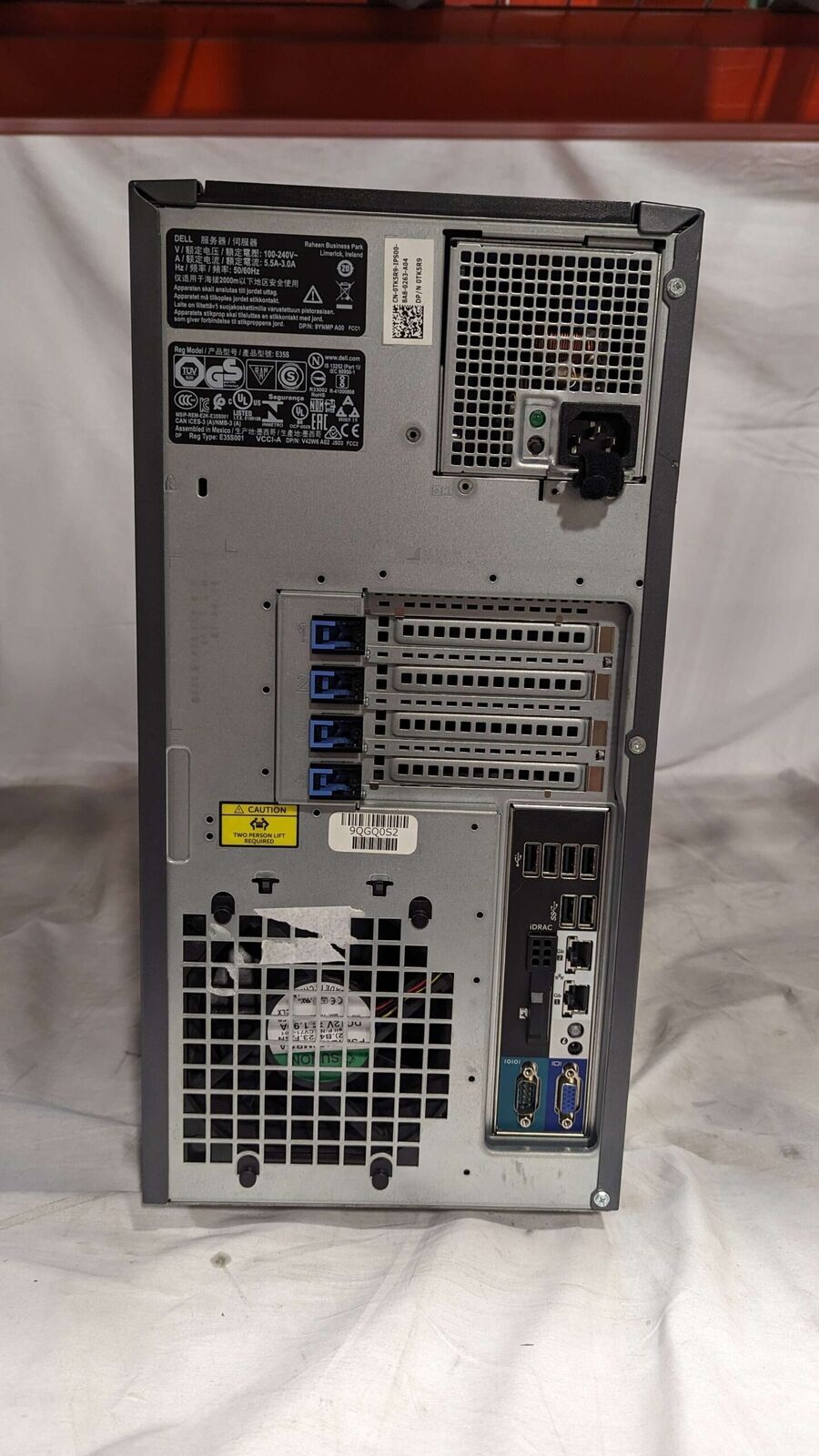 Dell Poweredge T330 Tower E3-1240 v6 3.7GHz 32gb H330 4x 3TB SAS 350W ...