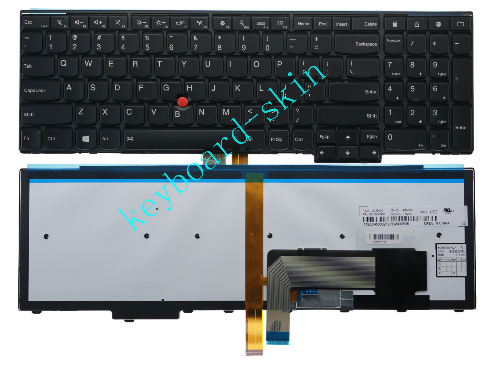 US Keyboard for lenovo IBM Thinkpad E531 E540 T540 T550 L540 L570 W540 ...