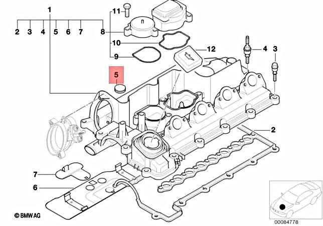 Genuine BMW E38 E39 E46 E53 E60 E61 Sealing Blind Plug D=18MM OEM ...