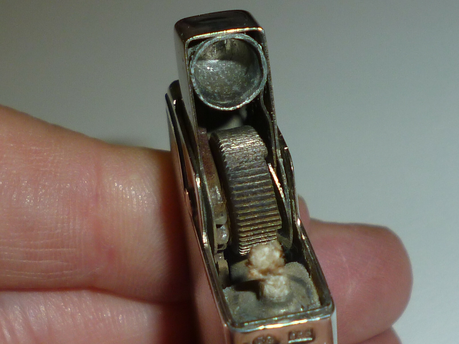 DUBSKY "GENT" SQUEEZE WATCH LIGHTER W. 935 SILVER CASE - 1935 - AUSTRIA ...