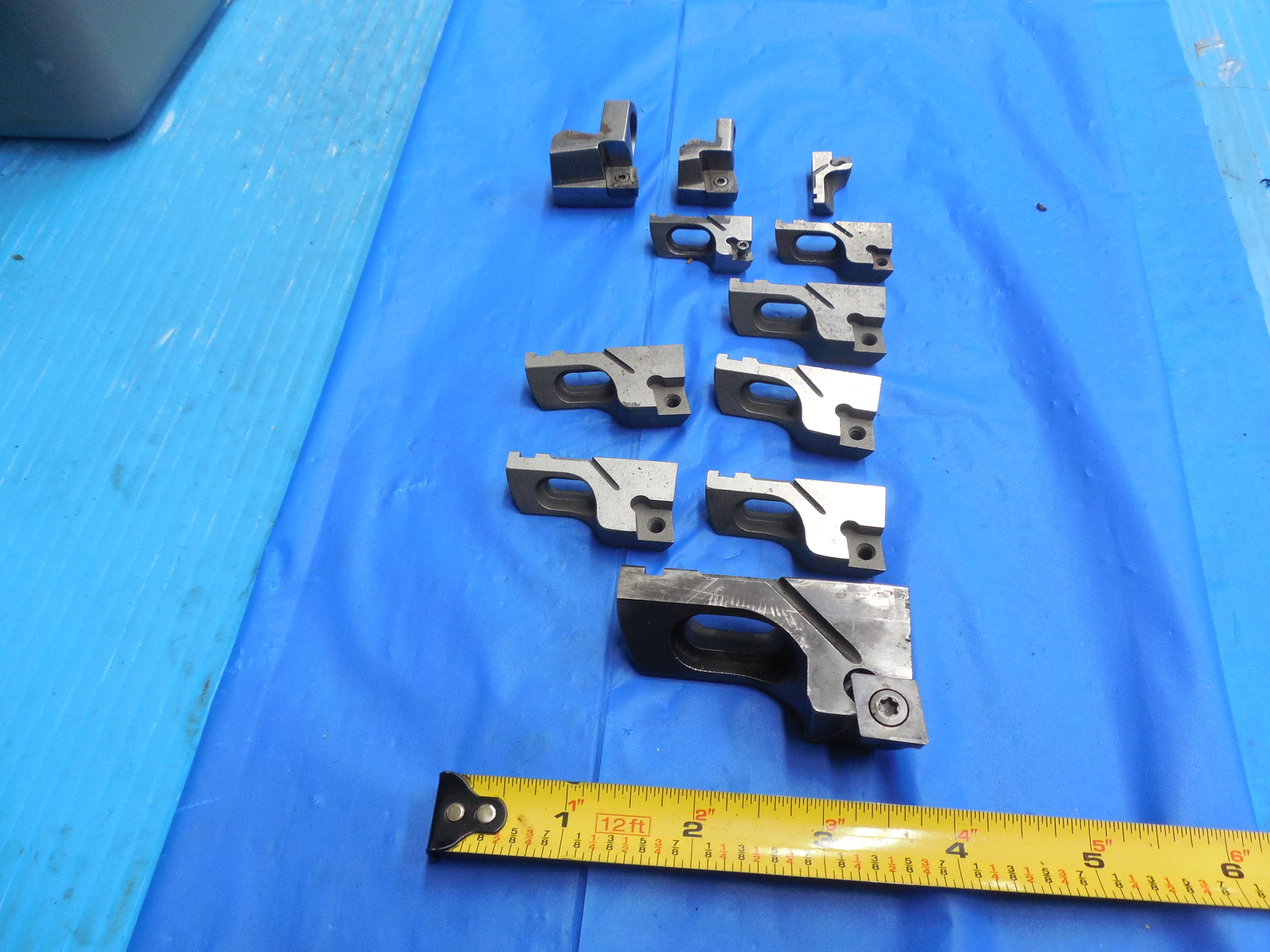 LOT OF PARLEC PARTS INSERT HOLDER CARTRIDGES FOR TWIN BORE TOOLING ...
