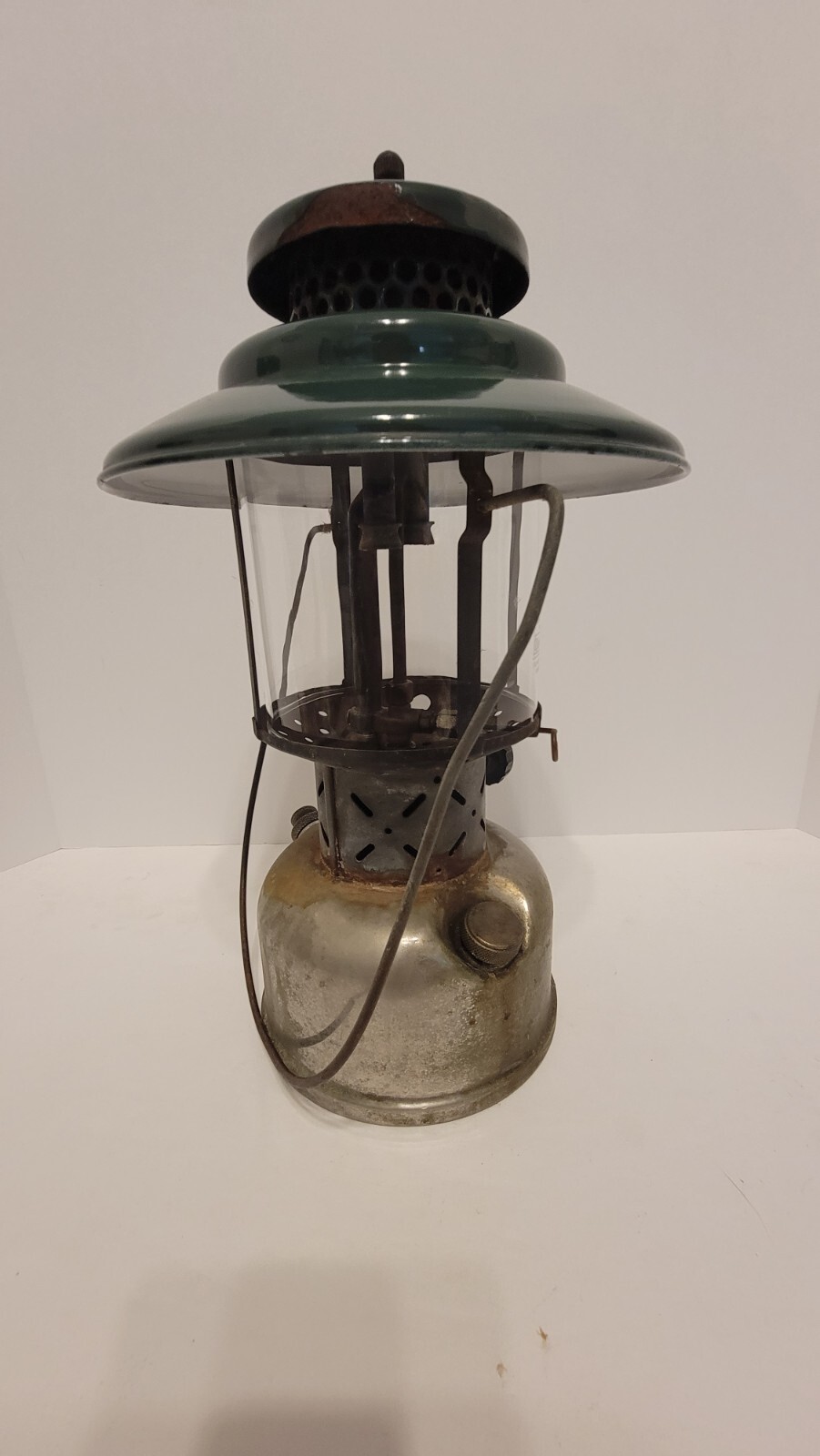 Early Coleman 228B Nickel Double Mantle Lantern W/ British Patent Date ...