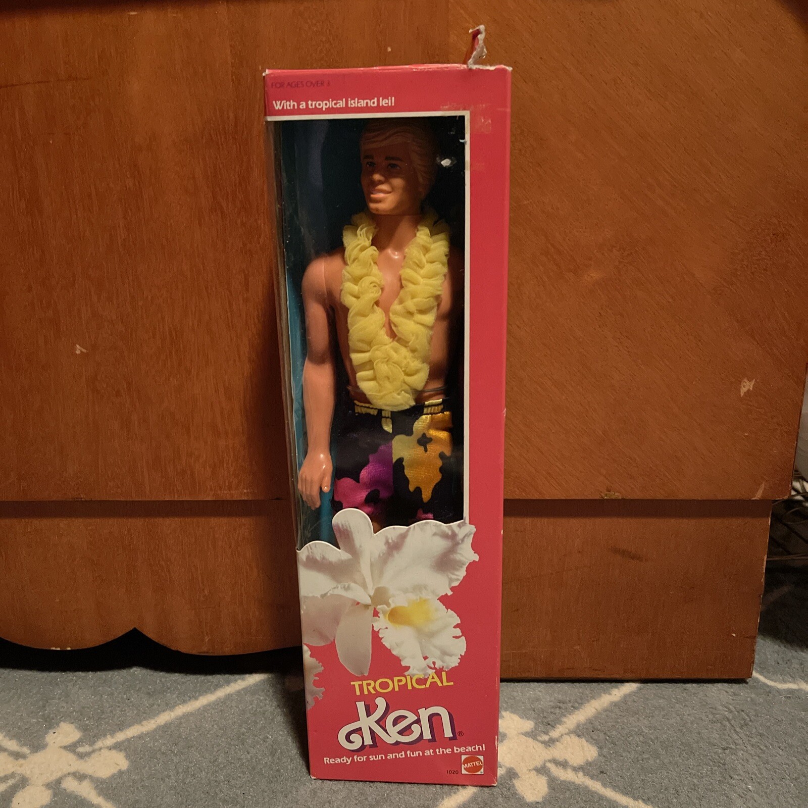 Vintage Tropical Ken Doll 1020 1985 IOB Barbie | eBay