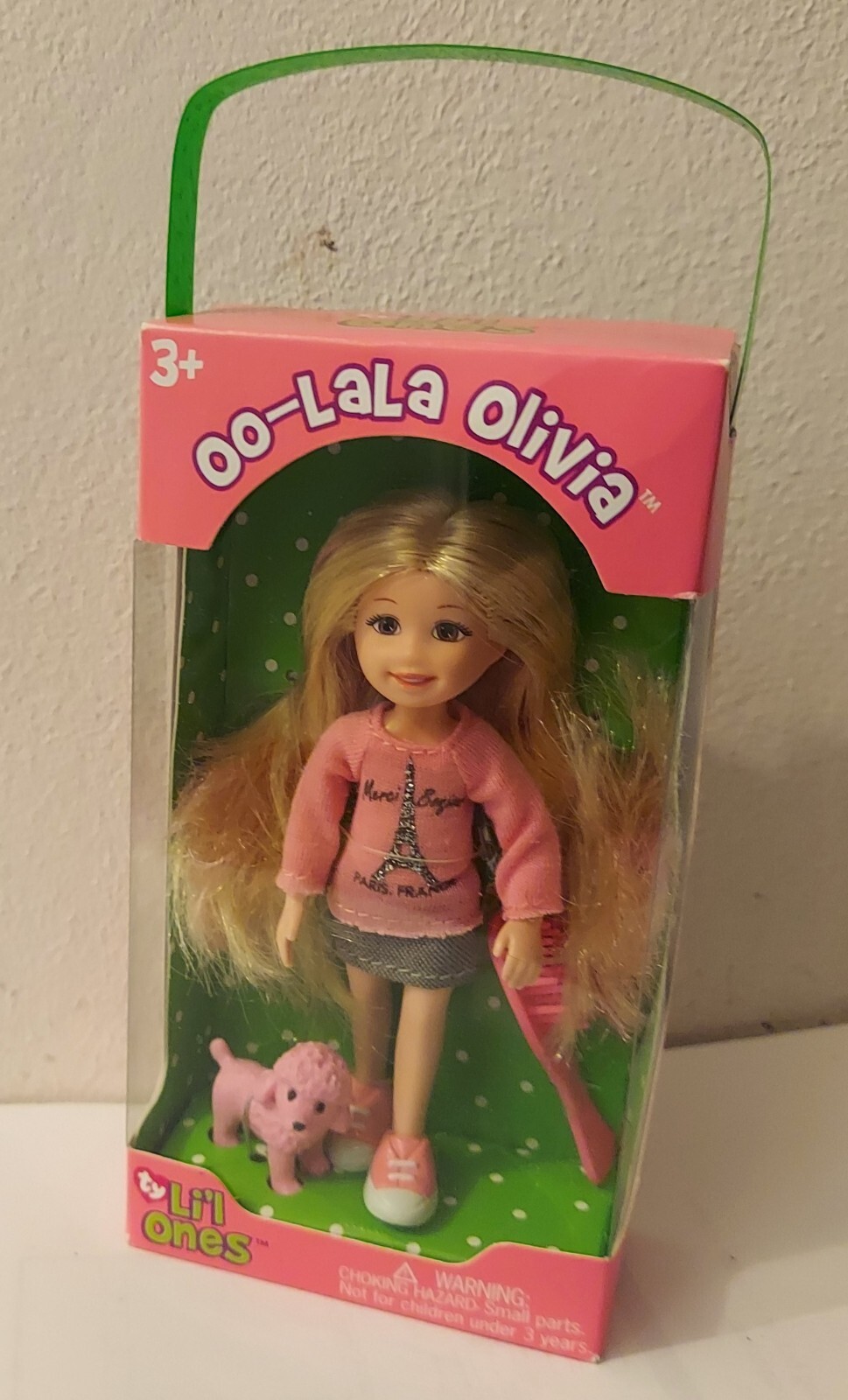 TY Li'l Ones OO-Lala Olivia Doll & Pink Poodle | eBay