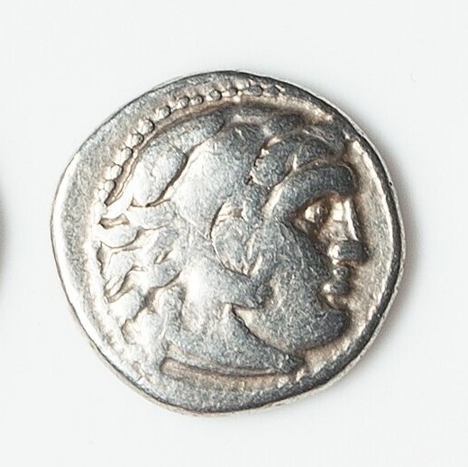 MACEDONIA Hellenistic GREECE AR Drachm Hercules / Zeus Alexander III ...