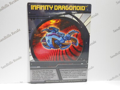 Bakugan Card - Infinity Dragonoid - Blue Ability Card - BA680 - 2/3aa ...