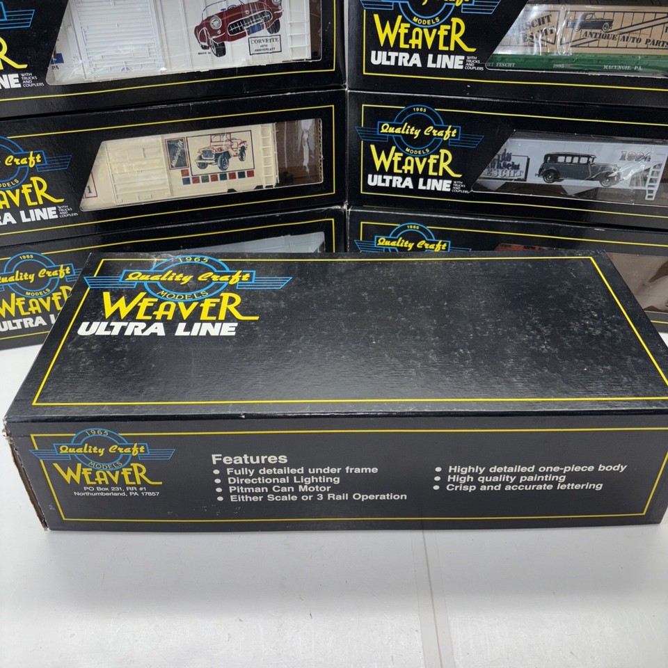 O SCALE WEAVER DAS AWKSCHT FESCHT GP38-2 Engine With Six Cars ...