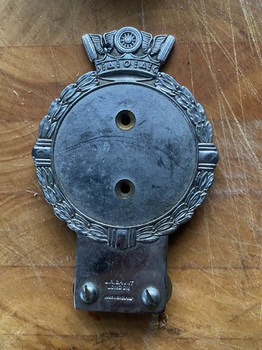 Vintage Car Mascot Badge - JR Gaunt, England Likely St.Christopher JR ...