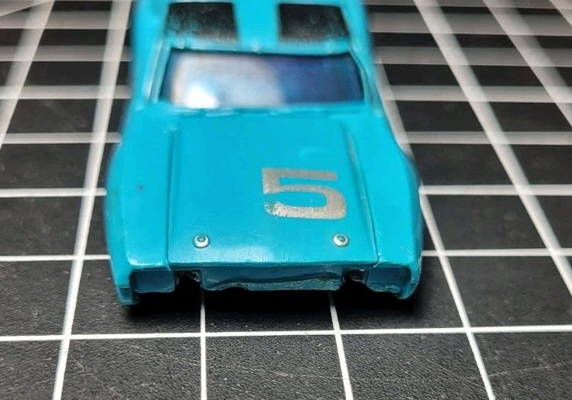 AURORA AFX HO Scale No 1906 Javelin AMX Trans Am Blue Black Silver ...
