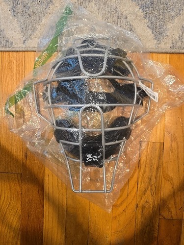 Lightweight Dri-Gear Adult Baseball/Softball Umpire Mask - Silver | eBay