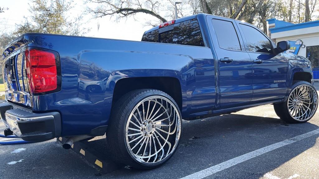 26x12" Off Road Monster Wheels M27 Chrome Rims (4 pcs) | eBay