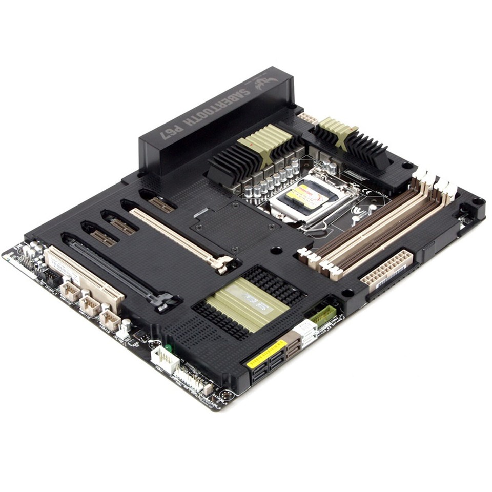 For ASUS SABERTOOTH P6 LGA1155 Intel P67 USB3.0 PS/2 SATA6Gb/s Suppor ...