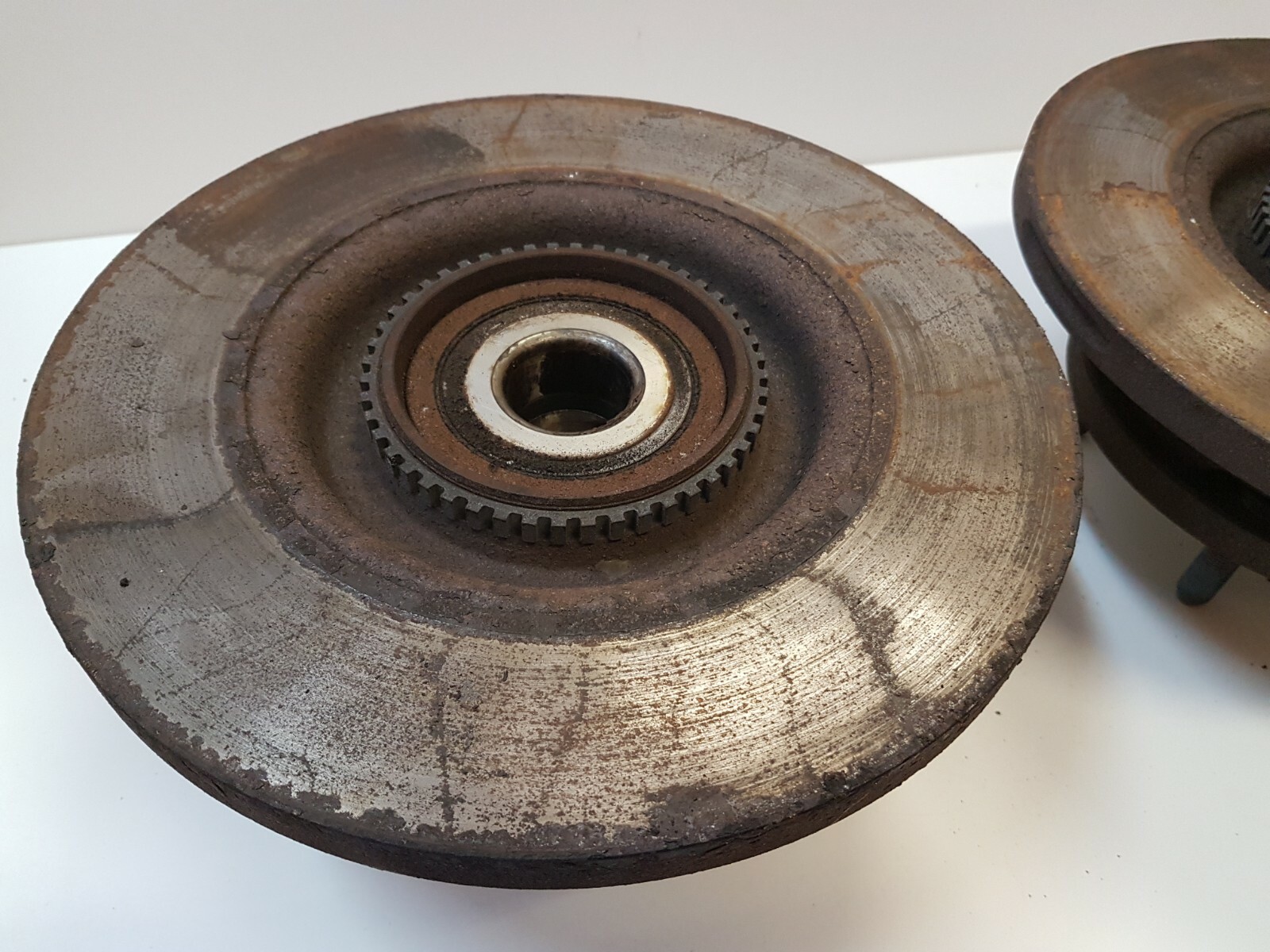 FORD TRANSIT CUSTOM 2.0TD 2016 REAR WHEEL BEARING, BRAKE DISCS KIT BK21 ...