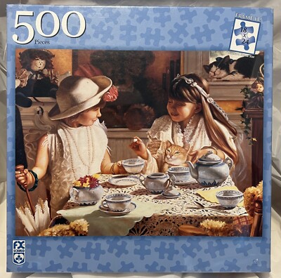 500 Piece Puzzle - Tea for Two [099252784301] FX Schmid - 78430 | eBay