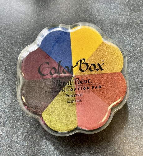 ColorBox PROVENCE Petal Point 8 Color Ink Pigment Option Pad New Sealed ...