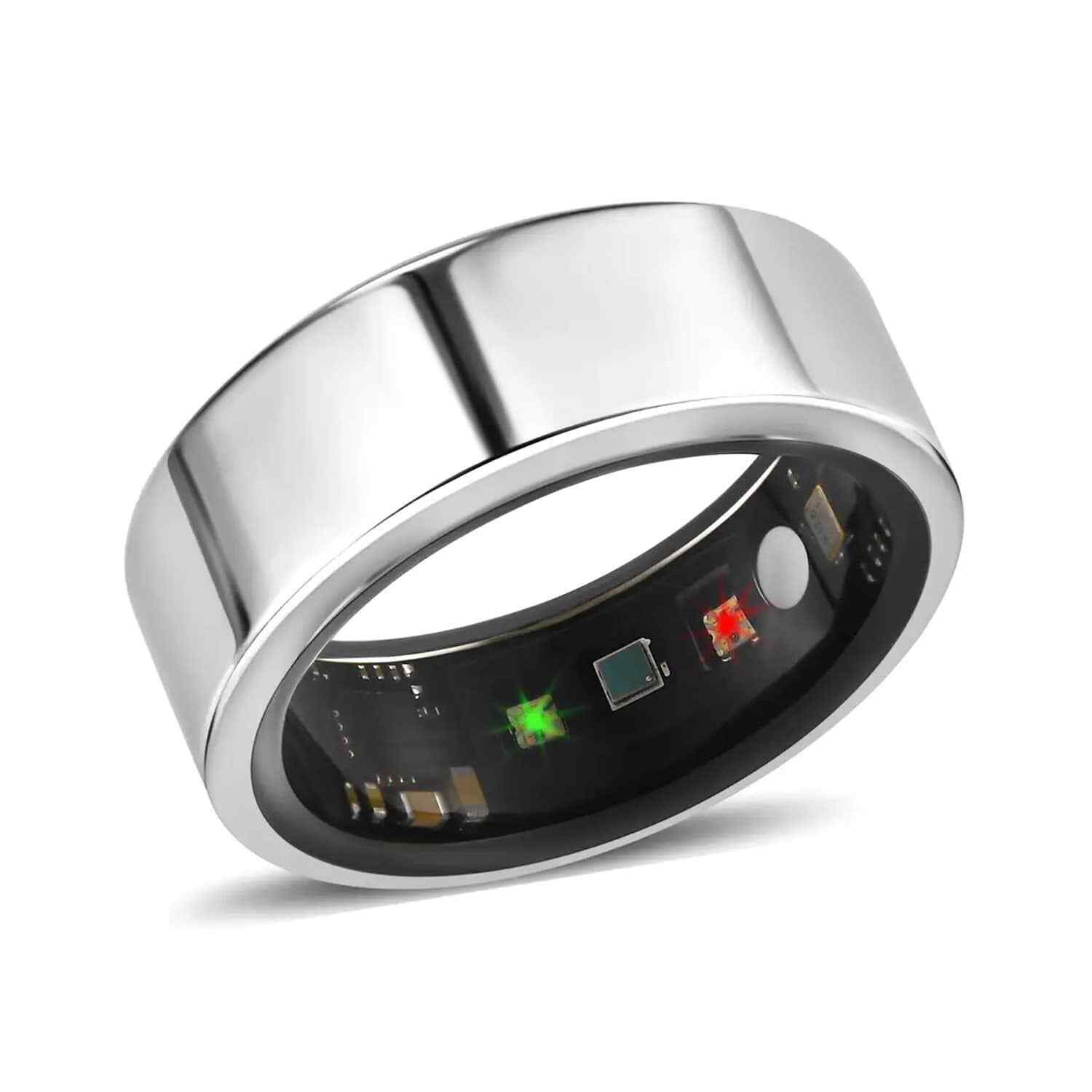 Soulsmart Stainless Steel Multifunctional Health Tracker Smart Ring for ...