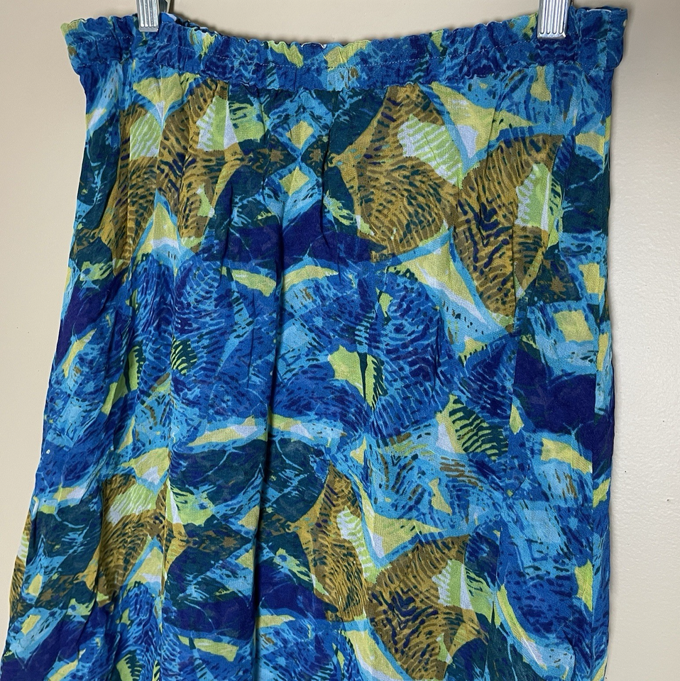 Coldwater Creek Reversible Skirt Size Small/8 Midi A-Line Pull on ...