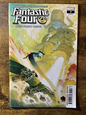 FANTASTIC FOUR 7 ESAD RIBIC COVER DAN SLOTT STORY MARVEL COMICS 2019 | eBay