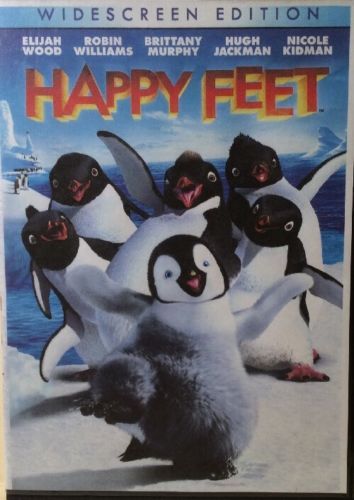 HAPPY FEET Widescreen Edition AMAZING DVD IN PERFECT CONDITION!DISC AND ...