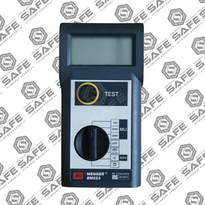 AVO MEGGER BM223 INSULATION TESTER Megger BM223 Insulation Tester | eBay