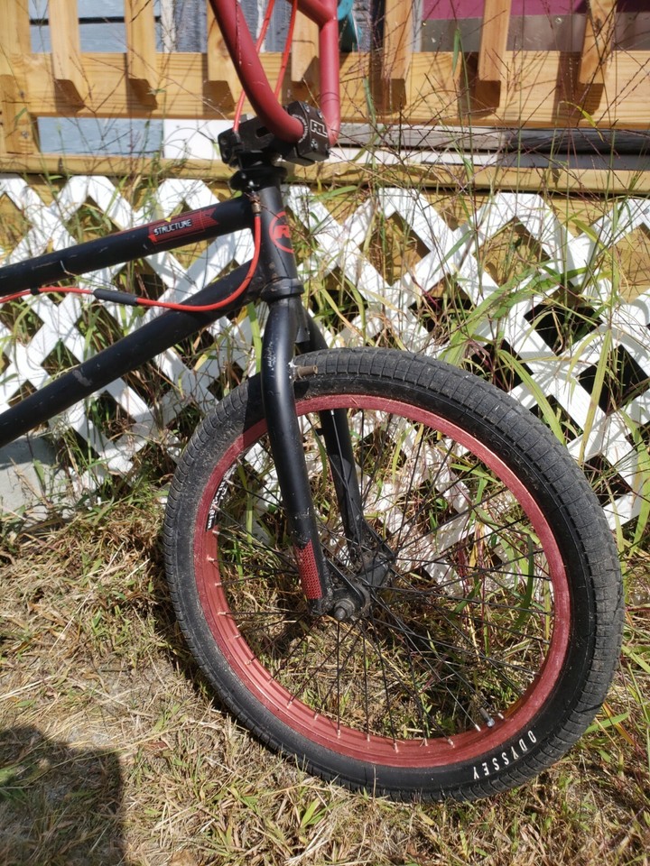 Redline BMX Bike Bicycle Black Red RL Odyssey Hollowpoint 4130 RL20 | eBay