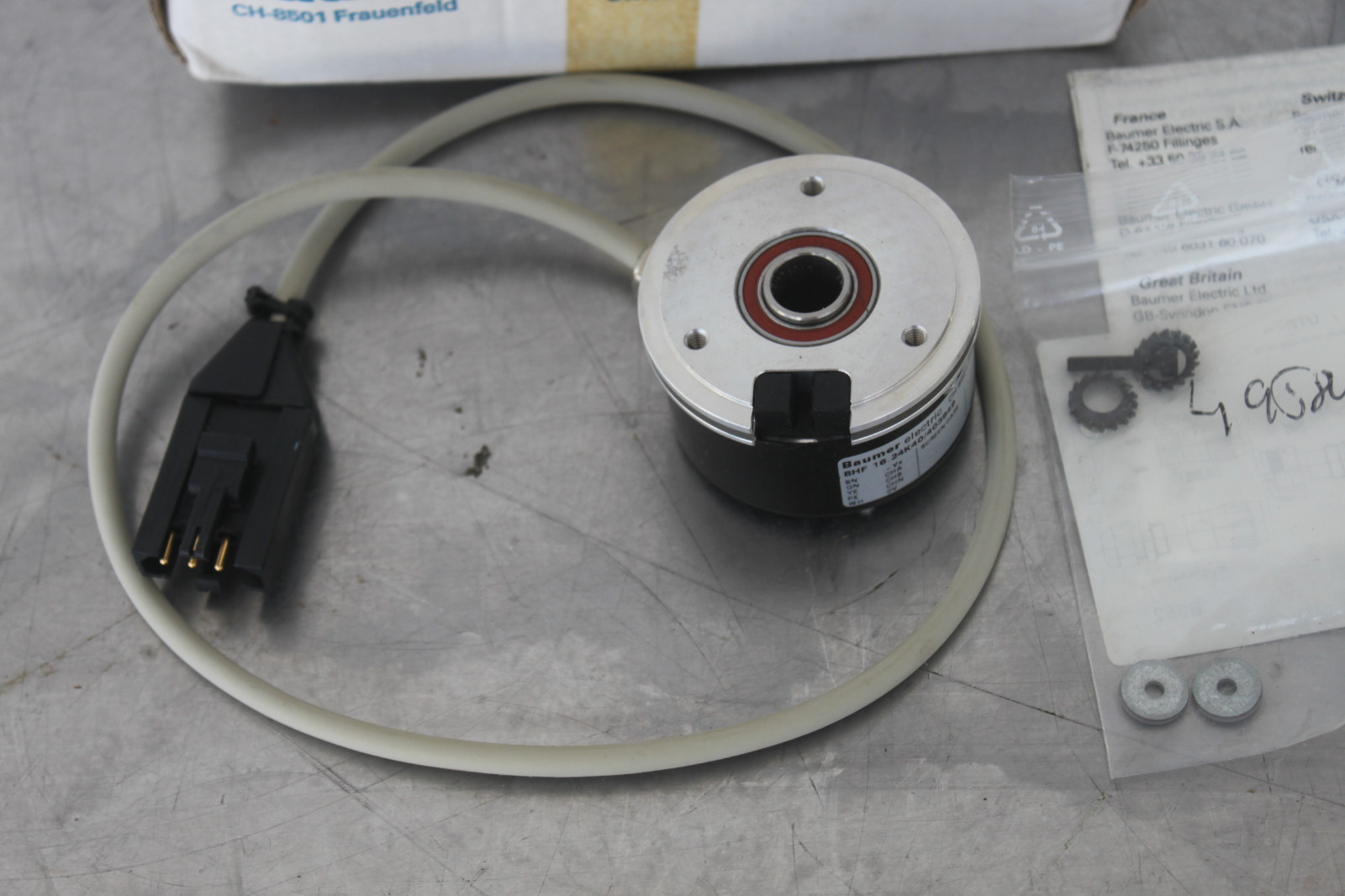 BAUMER ELECTRIC BHF16.24K40/403949 ENCODER for sale online | eBay
