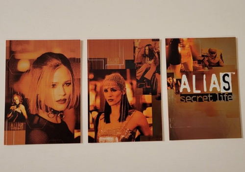 2002 ALIAS Season1 CHASE INSERT Secret Life CARDS SL1 SL2 SL9 Jennifer Garner | eBay