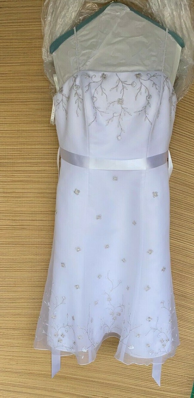 BEAUTIFUL WOMEN'S GALINA White Wedding Formal Occasio… - Gem