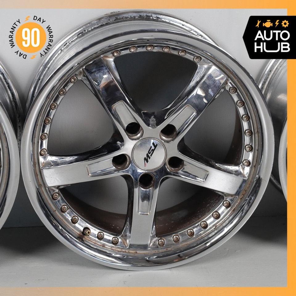 Mercedes R129 500SL SL500 300SL 8 x 17 17" Wheel Rim Rims Tires Set TSW ...