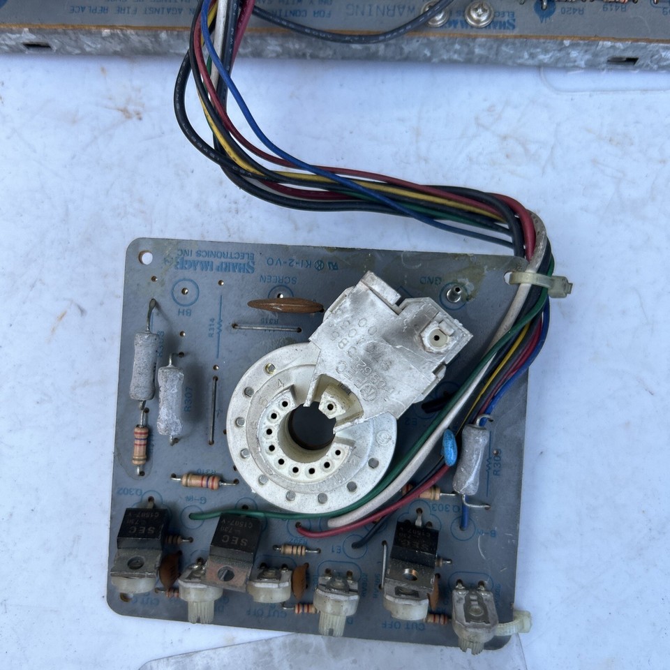 Untested Vintage Ktmf RCA MONITOR CHASSIS arcade game pcb board if64-11 ...