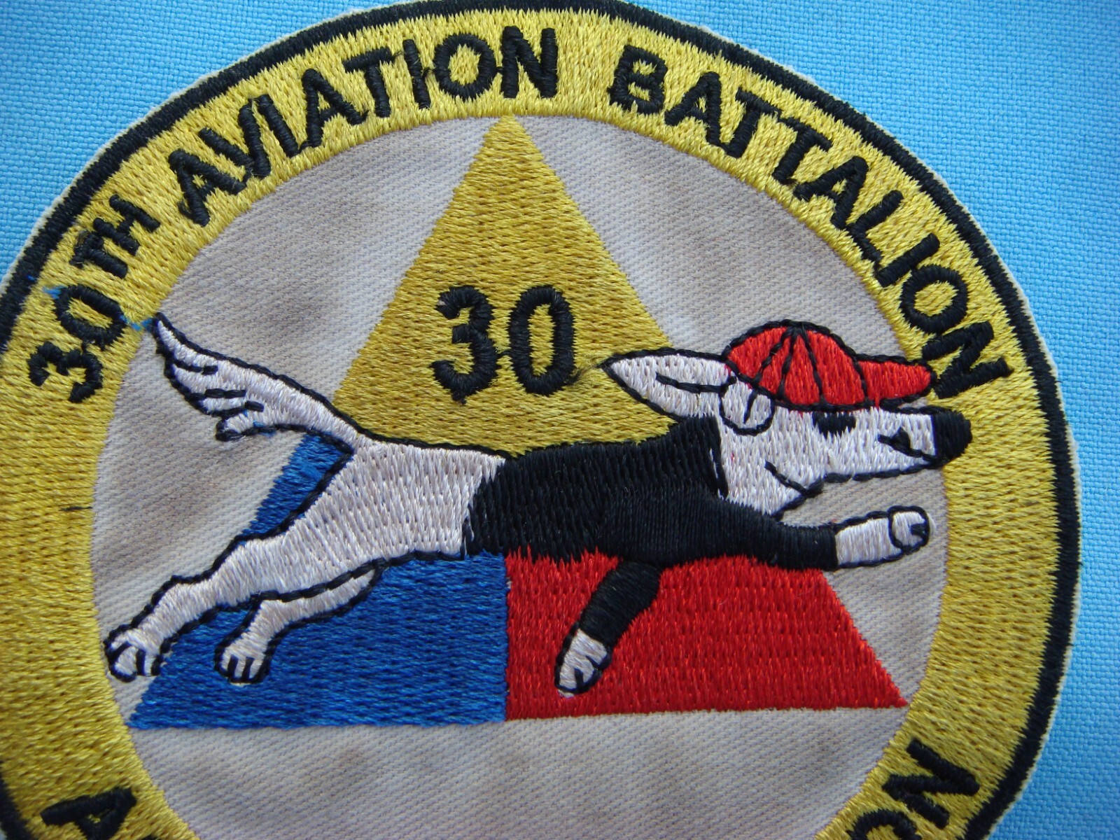 VIETNAM WAR PATCH, US 130th AVIATION BATTALION- 30th ARMORED DIVISION ...