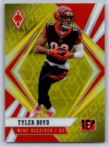 Tyler Boyd 2020 Panini Phoenix Yellow /75 #41 Cincinnati Bengals | eBay
