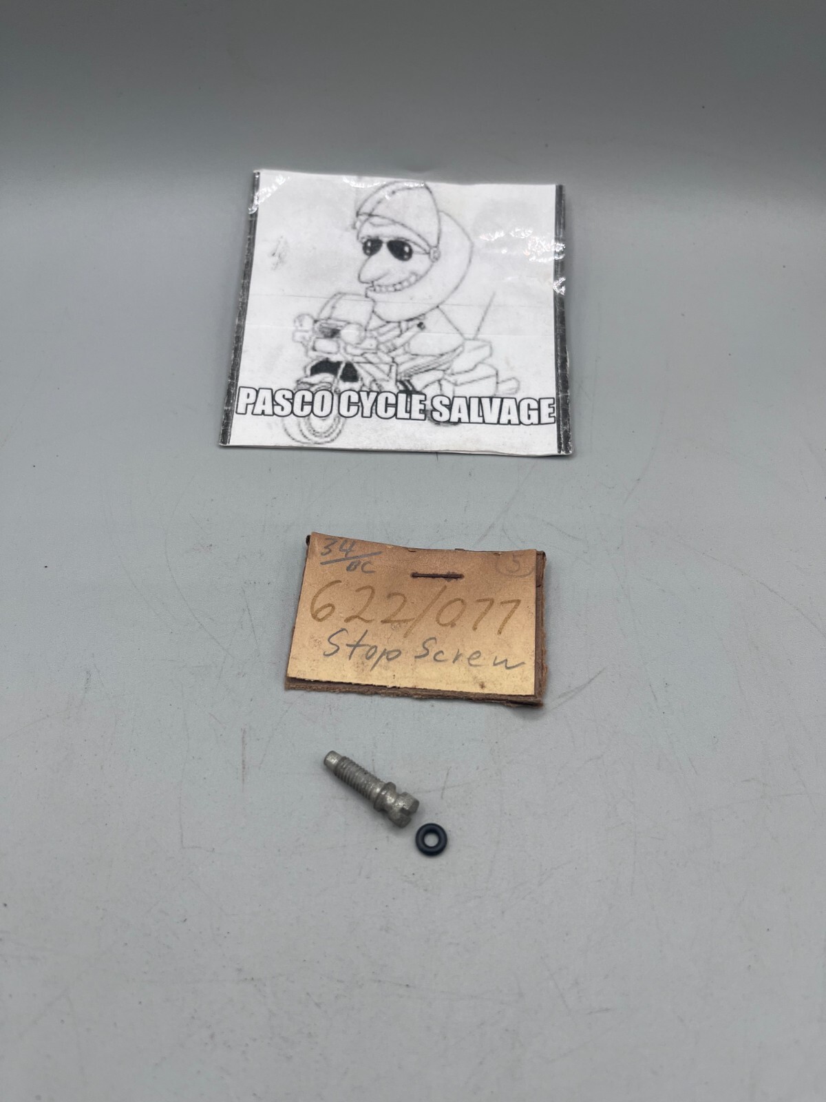 NOS - Amal Concentric Carburetor Throttle Stop Screw w/o ring 622/077 ...