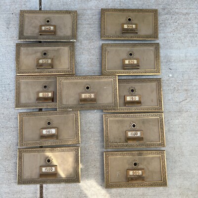 Locks & Keys - Antique Us Post Office