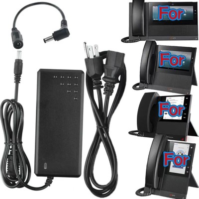 Charger For Polycom Poly CCX 700 600 500 505 Desktop Business Media ...