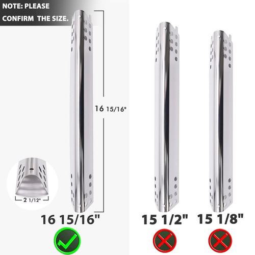 Yiming® Grill Replacement 2 Burner Parts for Char-Broil 475, 463673519 ...