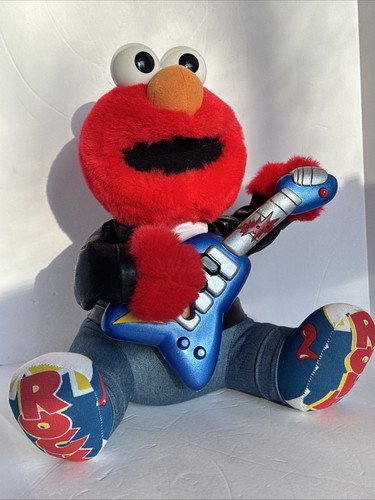 Rock N Roll Elmo Fully Working-Guitar Plays Music Sings And Shakes ...