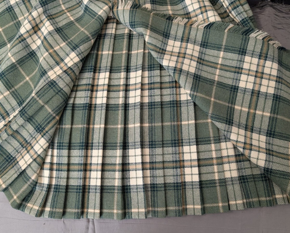 Laird Portch of Scotland Damenrock Kilt Faltenrock 100% Schurwolle Gr ...