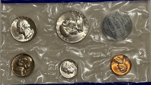 1962 P US Mint Set Exact as Photos/Original Cello Packing | eBay