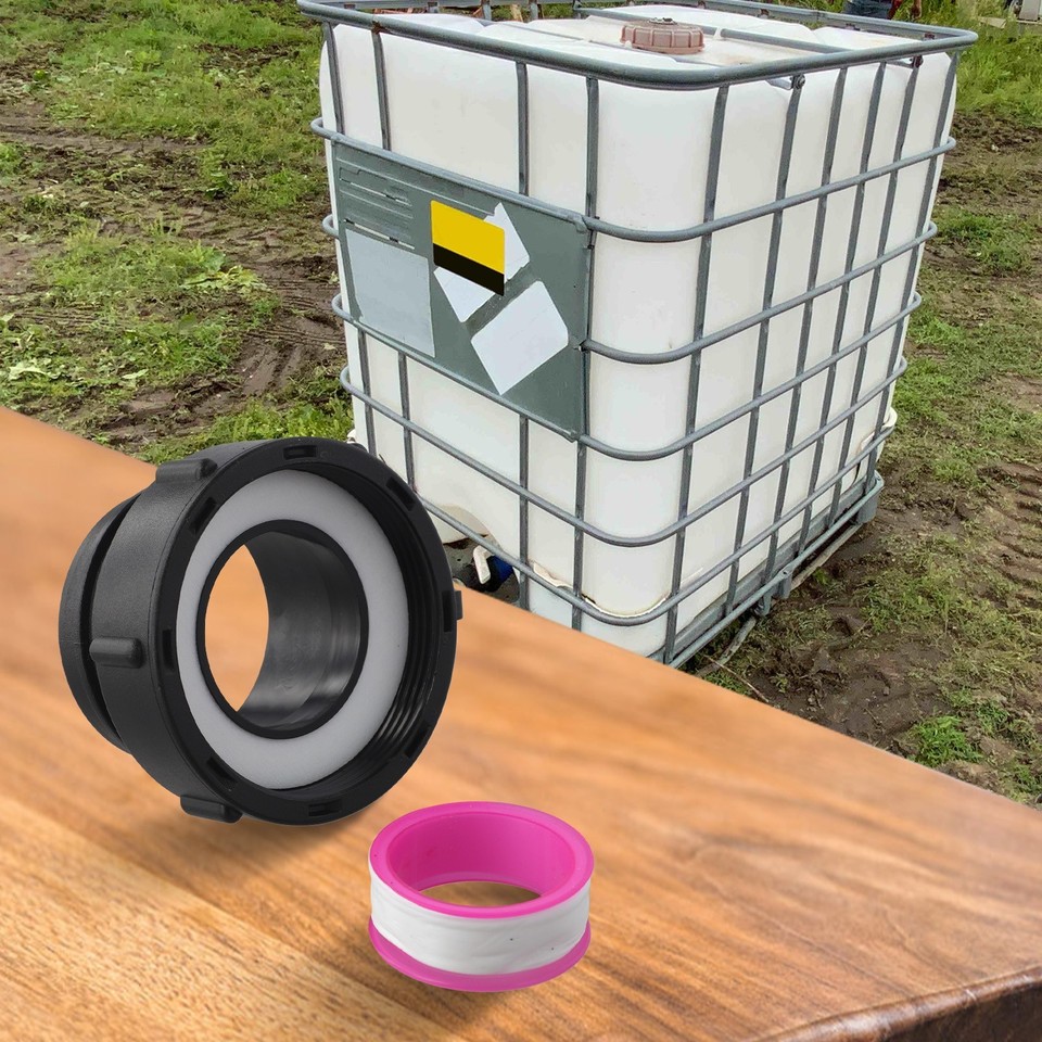 High Strength IBC Tank Adapter for Schutz Valves 62mm and 60mm Options ...