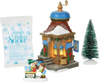 Dept 56 Nutmeg Nook Box Set 6000617 North Pole Silver Series Ret NEW ...