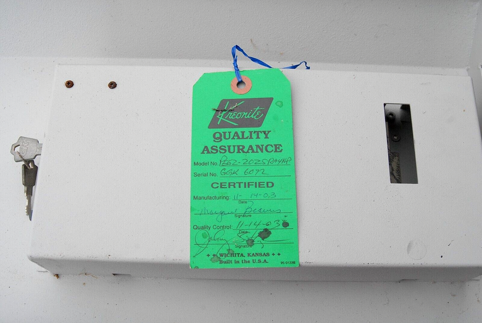 Kreonite Paper Processor Power Front Panel for Control Panel, for20 ...