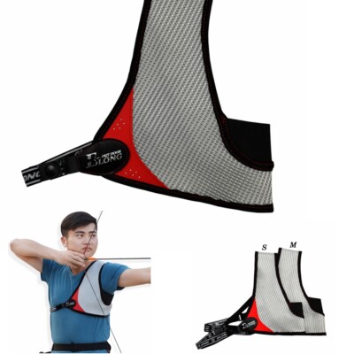 Left Side Archery Chest Protector Guard Nylon Shooting Hunting Chest ...