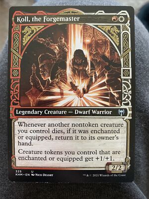 Magic The Gathering Kaldheim Koll, the Forgemaster #325 Full Art C545 ...
