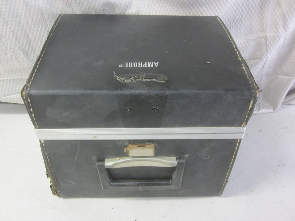 Vintage Amprobe AA3 Ammeter AC Recorder with 3 Clamps, Power Cord and ...