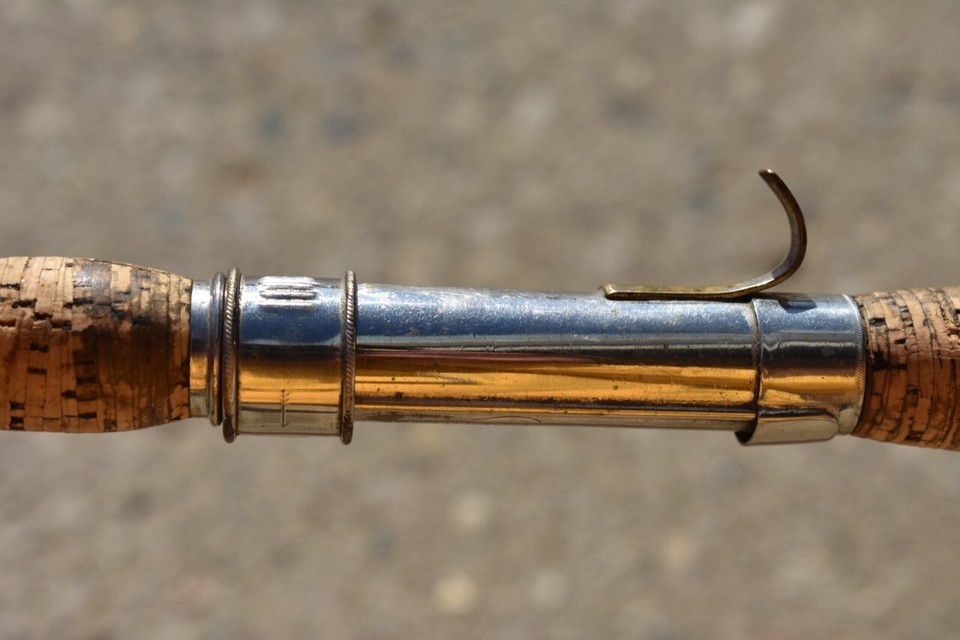 Heddon's Sons Dowagiac Split Bamboo Casting Rod In Sock Tube Antique ...