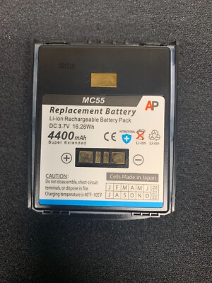 Replacement Battery for Motorola/Symbol MC55/MC65 Series 4400mAh Super ...
