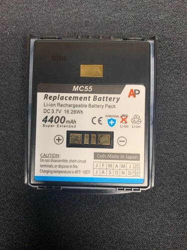 Replacement Battery for Motorola/Symbol MC55/MC65 Series 4400mAh Super ...