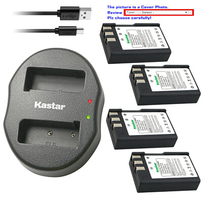 Kastar Battery Oval USB Charger for Nikon D3000 D5000 Camera Battery ...